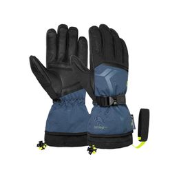 Reusch Damen Skihandschuhe "Down Spirit GORE-TEX", blau, Gr. 10, mehrfarbig, 50% Polyester, 45% Ziegenleder, Handschuhe, mit h&ouml;chster W&auml;rmestufe
