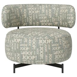 JOOP! Designsessel Characters, Blau, Gr&uuml;n, Textil, 89x76x89 cm, Goldenes M, Lederauswahl, Stoffauswahl, Sitzfl&auml;che 180&deg; drehbar, Wohnzimmer, Sessel, Polstersessel
