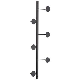 Landscape Hakenleiste, Schwarz, Metall, 20x70x6 cm, Bsci, Aufh&auml;ngem&ouml;glichkeit, Garderobe, Garderobenleisten & Garderobenhaken, Garderobenleisten