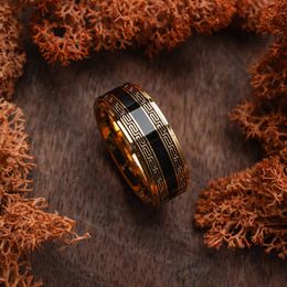 Holzkern Rings Men Gold und Ahorn