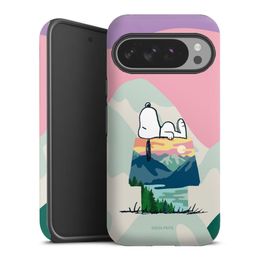 DeinDesign Google Pixel 10 Pro XL Handy Panzer Handyh&uuml;lle robuste Outdoor H&uuml;lle Schutzh&uuml;lle matt Official Licensed Product Peanuts Snoopy Tough Case