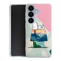 DeinDesign Galaxy S26 Handy Slim Case Silikon Handyh&uuml;lle transparent H&uuml;lle extra d&uuml;nn Official Licensed Product Peanuts Snoopy Silikon Slim Case
