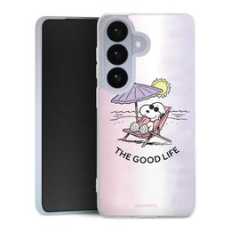 DeinDesign Galaxy S26 Handy Slim Case Silikon Handyh&uuml;lle transparent H&uuml;lle extra d&uuml;nn Snoopy Official Licensed Product Peanuts Silikon Slim Case