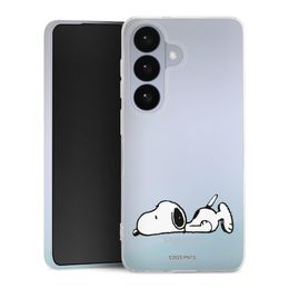 DeinDesign Galaxy S26 Handy Slim Case Silikon Handyh&uuml;lle transparent H&uuml;lle extra d&uuml;nn Official Licensed Product Snoopy Peanuts Silikon Slim Case