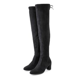 Lascana Overknees Damen Gr&ouml;&szlig;e 41 schwarz