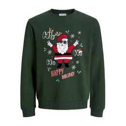 Jack & Jones Jack & Jones Sweatshirt 'X-Mas' Herren Gr&ouml;&szlig;e XL gr&uuml;n / rot / schwarz / wei&szlig;