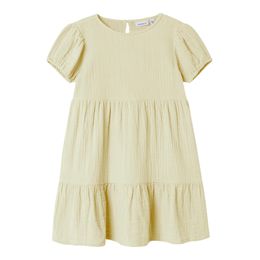 name it Kleid 'NMFJasmin' M&auml;dchen Gr&ouml;&szlig;e 128 hellgelb