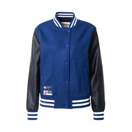 Superdry & Co Between-Season Jacket female size 5XL Blue / Black / White