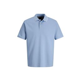 Jack & Jones Premium Poloshirt 'JPRBLAETHAN' Herren Gr&ouml;&szlig;e XS taubenblau