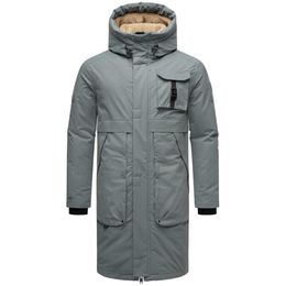 Stone Harbour Wintermantel 'Cyriaan XX' Herren Gr&ouml;&szlig;e XL rauchblau