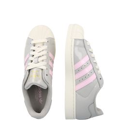 adidas originals Sneaker 'SUPERSTAR II' Damen Gr&ouml;&szlig;e 38.5/39 grau / pink / wei&szlig; Sommerschuhe