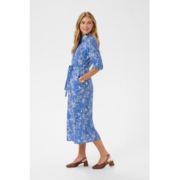 Cream Kleid 'CRTiah' Damen Gr&ouml;&szlig;e 34 royalblau / wei&szlig; Sommerkleid