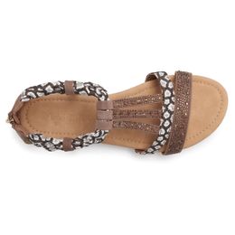 Lascana Damen Sandale, braun, Gr&ouml;&szlig;e 36