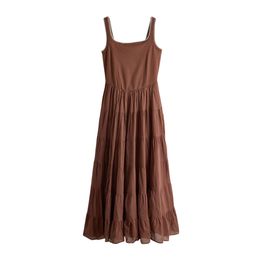 next Kleid Damen Gr&ouml;&szlig;e 38 braun Sommerkleid
