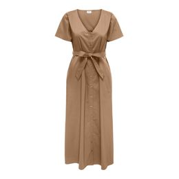Jacqueline de Yong JDY Kleid 'JDYMio' Damen Gr&ouml;&szlig;e 42 braun Sommerkleid