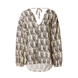 Sisley Bluse Damen Gr&ouml;&szlig;e S kitt / schwarz