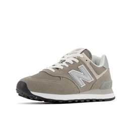 New Balance Sneaker '574' Damen Gr&ouml;&szlig;e 46 grau / greige / wei&szlig; Sommerschuhe