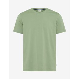 Brax Herren Shirt Style TED herb, hellgr&uuml;n, Gr. L
