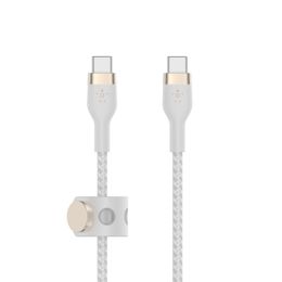 Belkin USB-Kabel "BoostCharge PRO Flex USB-C/USB-C Kabel bis 60W 3m", 300cmcmwei&szlig;, Kabel