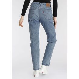 Levi's LEVI'S Damen 5-Pocket-Jeans "501 Long", blau, Gr. 31, Denim/Jeans, Obermaterial: 99% Baumwolle, 1% Elasthan, Jeans, 501 Collection