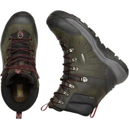 Keen Herren Outdoorschuh "REVEL IV HIGH POLAR", Gr. 41, grau, Leder, Schuhe, wasserdicht