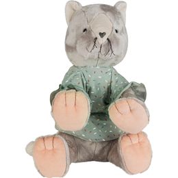 Sterntaler Kinder Kuscheltier "Katze Lilly, XL", grau, Flausch, H:40cm, Pl&uuml;schfiguren