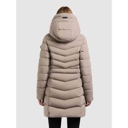 Khujo Damen Steppmantel "TUHANI5", beige, Gr. M, unifarben, Steppware, Obermaterial: 100% Polyester. Futter: 100% Nylon. Wattierung: 100% Polyester,