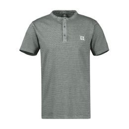 Lerros Herren T-Shirt "T-Shirt in Fineliner-Optik, Rundhalsausschnitt", gr&uuml;n, Gr. L, 100% Baumwolle, Shirts