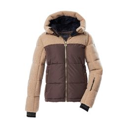 Killtec Damen Skijacke "KSW 111 WMN SKI QLTD JCKT", braun, Gr. 40, Obermaterial: 100% Polyester.Futter: 100% Polyester.F&uuml;llung: 100% Polyester,