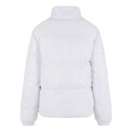 Urban Classics Damen Winterjacke "Urban Classics Ladies Recycled Short Shiny Puffer Jacket", wei&szlig;, Gr. XXXL, unifarben, 100% Polyamid, Jacken