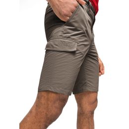 Maier Sports Herren Funktionsshorts "Main", beige, Gr. 50, 100% Polyamid, Hosen, Herren Shorts, kurze Outdoor-Hose, Bermuda mit 4 Taschen, Regular Fit