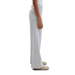 Marc O'Polo MARC O'POLO Damen Chinohose "aus weichem Interlock-Jersey", grau, Gr. 36, unifarben, Obermaterial: 70% Viskose, 25% Polyamid, 5% Elasthan, Hosen