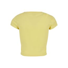 Urban Classics Damen T-Shirt "Urban Classics Damen Ladies Stretch Jersey Cropped Tee"vintagesun, Gr. S, unifarben, 95% Baumwolle, 5% Elasthan, Shirts