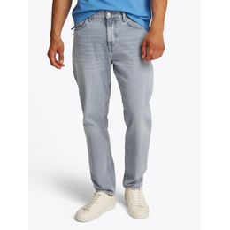 Tommy Hilfiger Herren Tapered-fit-Jeans "HARLEM Tapered Fit", grau, Gr. 34, Denim/Jeans, Obermaterial: 100% Baumwolle, Jeans, in grauer Waschung