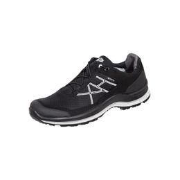 HAIX Herren Wanderschuh "HAIX Black Eagle Adventure 3.0 GORE-TEX low", Gr. 41, schwarz-wei&szlig;, Microfaser, Textil, unifarben, Schuhe, mit GORETEX