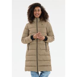 WHISTLER Damen Wintermantel "Amaret", beige, Gr. 40, unifarben, 100% Polyester, M&auml;ntel, mit Kunstdaunenpolster und 2-Wege-Rei&szlig;verschluss