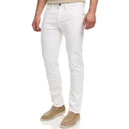 INDICODE Herren Regular-fit-Jeans "INTony"wei&szlig; heaven, Gr. 38, clean, Denim/Jeans, Obermaterial: 98% Baumwolle, 2% Elasthan, Jeans, Baumwollmischung,