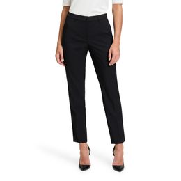 Betty Barclay Damen B&uuml;gelfaltenhose "Damen mit B&uuml;gelfalte", schwarz, Basic, Gr. 40, Obermaterial: 86% Polyester, 14% Elasthan, Hosen, Material