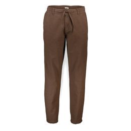 LINDBERGH Herren Leinenhose "Leinenhose Relaxed Fit", braun, Gr. XS, meliert, Obermaterial: 55% Leinen, 45% Baumwolle, Hosen