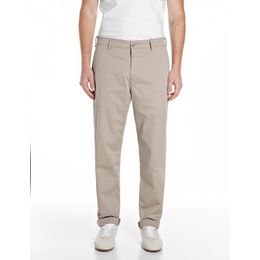 Replay Herren Chinohose "Adhann", beige, Gr. 30, unifarben, Twill, Obermaterial: 98% Baumwolle, 2% Elasthan, Hosen, in regul&auml;rer Passform, krempelbar