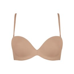 Triumph Damen B&uuml;gel-BH "Stepy Soft", Gr. 85, beige, Microtouch, Obermaterial: 56% Polyamid, 21% Polyester, 12% Elasthan, 11% Baumwolle, unifarben,