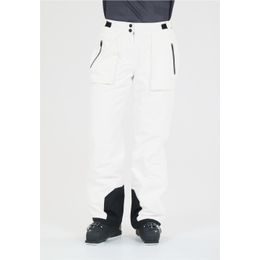SLOPE Herren Skihose "Killy", wei&szlig;, Gr. XS, unifarben, 100% Polyester, Hosen, mit wasserabweisender Membran und Wohlf&uuml;hlklima