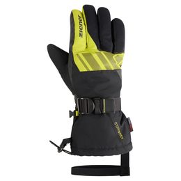 Ziener Herren Skihandschuhe "GHALION-Z AQUASHIELD"schwarz.electric grass, Gr. 11, Kunstfaser, Handschuhe, wasserdicht, winddicht, atmungsaktiv,