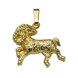 Firetti Damen Sternzeichenanh&auml;nger "Schmuck Geschenk Gold 333 Halsschmuck Anh&auml;nger Halskette Sternzeichen", 1, Gelbgold 333, 0,43 g, gold, Gelbgold