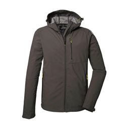 Killtec Herren Softshelljacke "KOS 259 MN SFTSHLL JCKT"gr&uuml;nanthrazit, Gr. M, Obermaterial: 100% Polyester. Futter: 100% Polyester, Jacken, mit