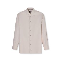 OLYMP Herren Businesshemd "OLYMP Luxor 24/Seven, Comfort Fit, New Kent"taupe, Gr. 42, 64% Baumwolle, 27% Polyester, 9% Elasthan, Hemden