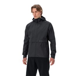 Vaude Herren Regenjacke "MEN'S LOAMER RAIN JACKET", schwarz, Gr. S, Obermaterial: 100% Polyester, Jacken, f&uuml;r Sport und Natur, wasserdicht, winddicht