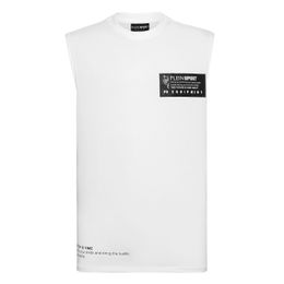 Plein Sport Jungen T-Shirt "Tanktop", schwarz-wei&szlig;, Gr. 5XL, Obermaterial: 100% Baumwolle, Shirts