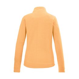 Killtec Damen Strickjacke "KOS 24 WMN FLX JCKT", orange, Gr. 38, Obermaterial: 100% Polyester, Strickjacken, Damenjacke mit Comfort-Stretch und