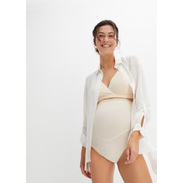 Still-BH bonprix, Damen, Gr. 48/50 (XL), N-Gr, schwarz, kieselbeige, Jersey, Obermaterial: 95% Baumwolle, 5% Elasthan. Futter: 95% Baumwolle, 5% Elasthan, unifarben, BHs Still-BH, ohne B&uuml;gel und N&auml;hte